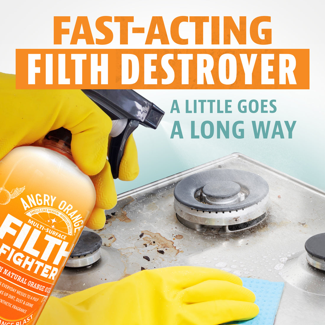 Filth Fighter All-Purpose Cleaner Spray – Angry Orange