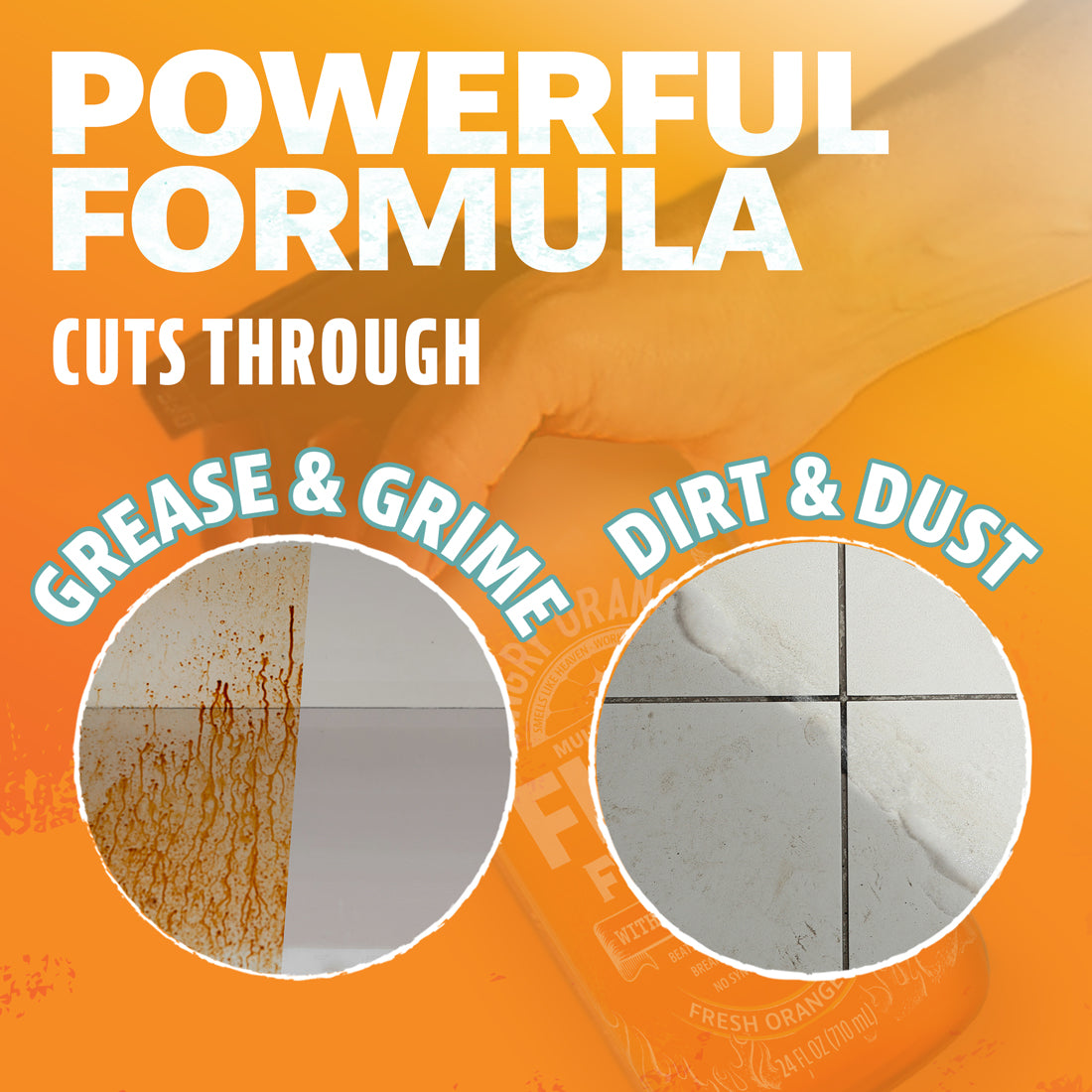 Filth Fighter All-Purpose Cleaner Spray – Angry Orange